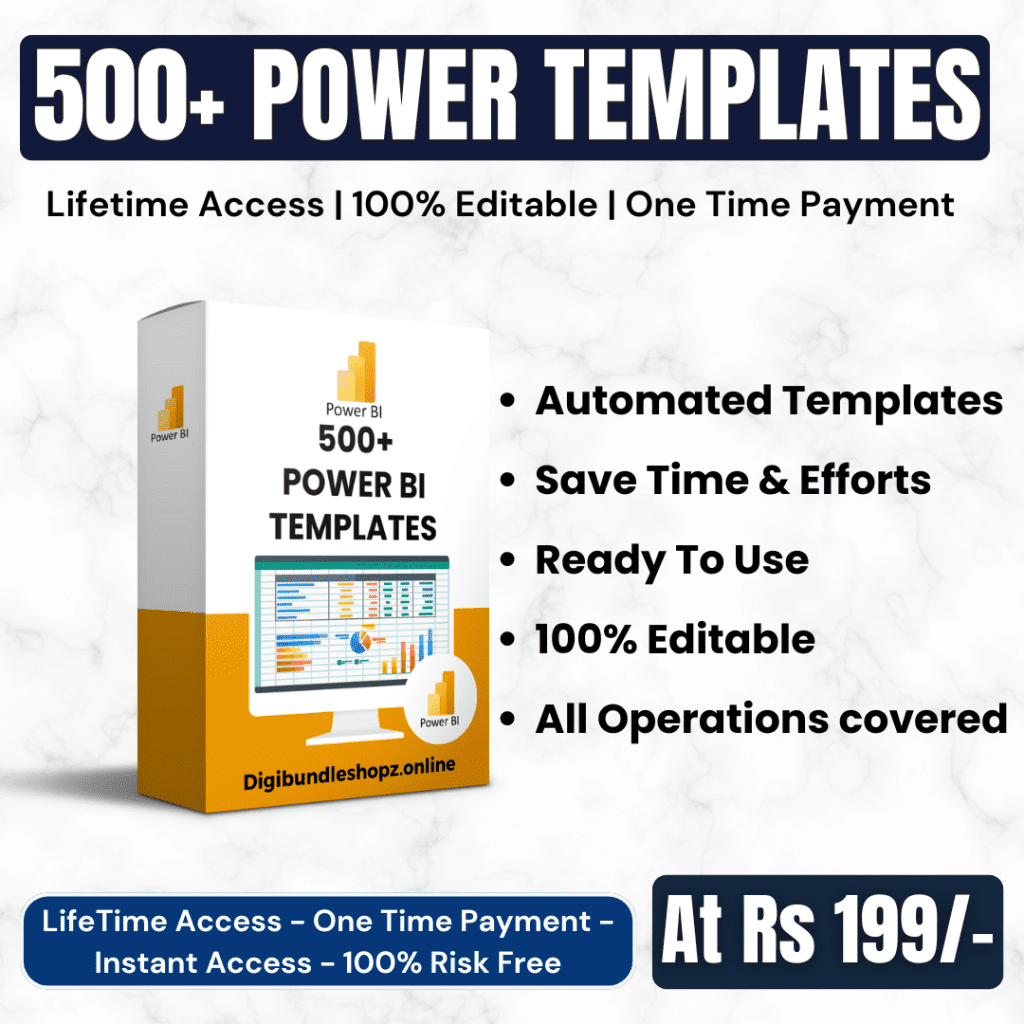 500+ Power BI Templates – Digitalbundleshopz.online
